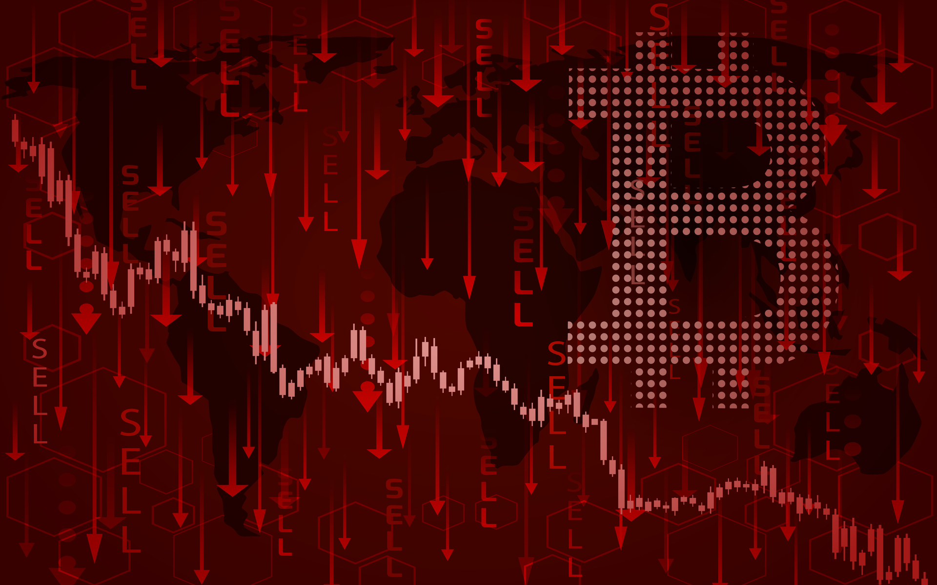 سقوط ۳۰۰ میلیارد دلاری ارزش بازار در پی ریزش بیت کوین و آلت کوینها